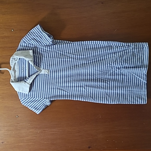 art class | Dresses | Periwinkle Striped Pencil Dress | Poshmark